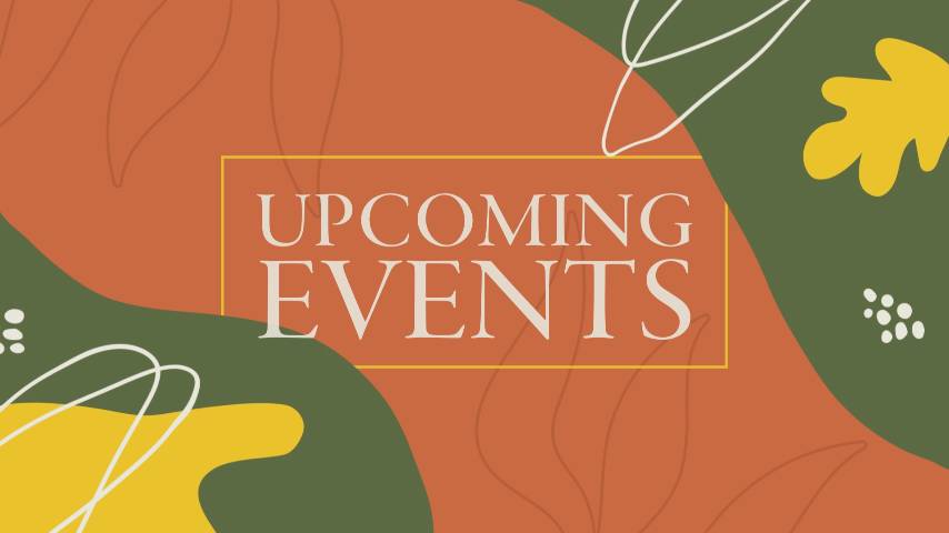 Upcoming Events Church