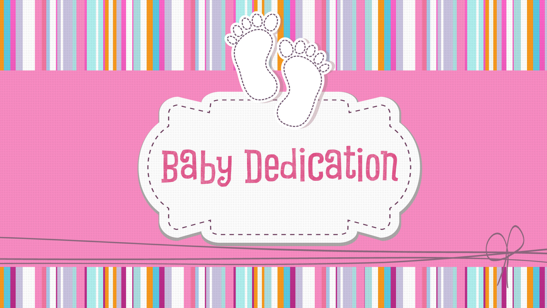Baby Dedication Illustrations